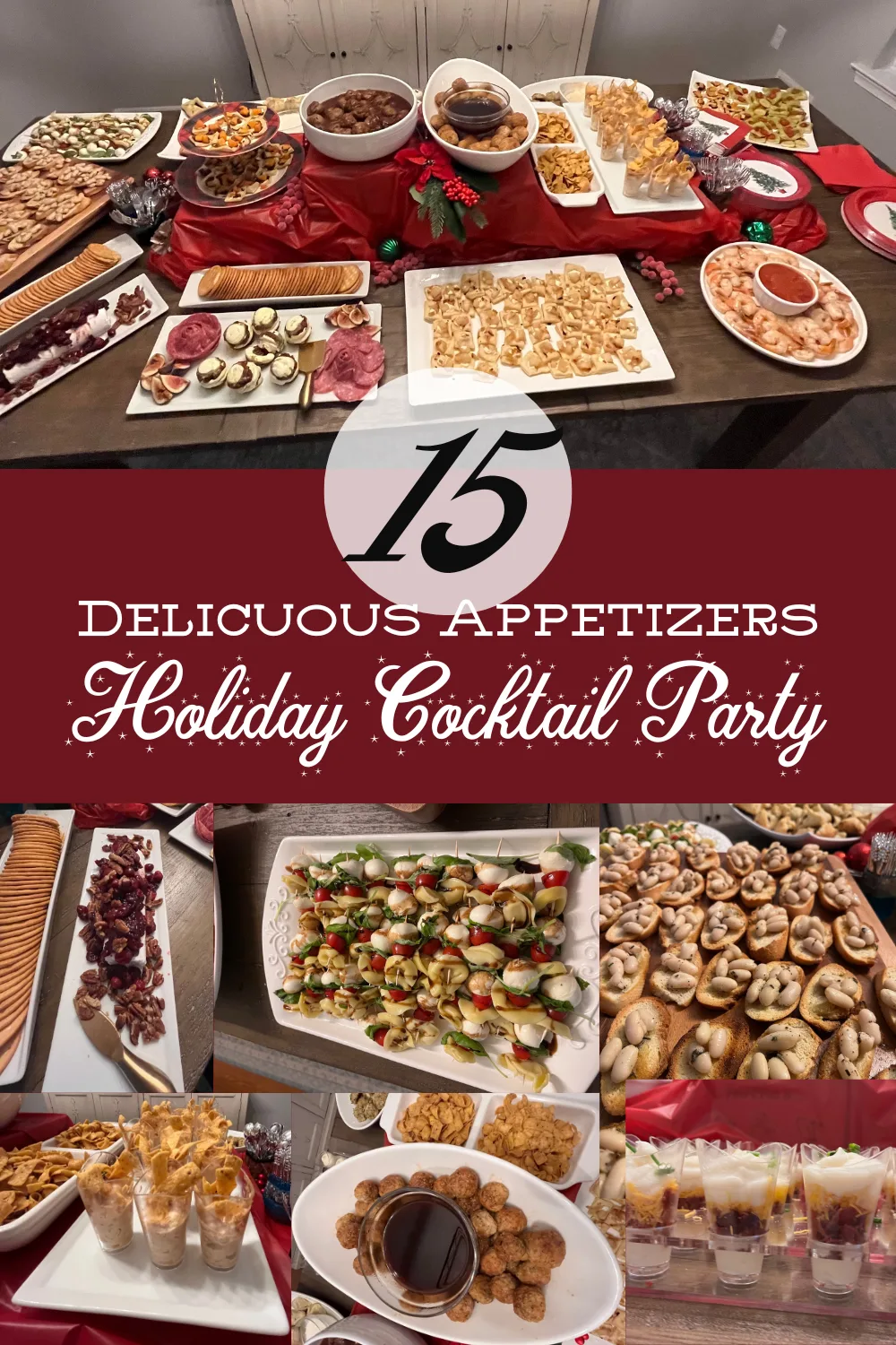 Easy Holiday Appetizers: 15 Festive Party Finger Foods - Enchanted DIY ...