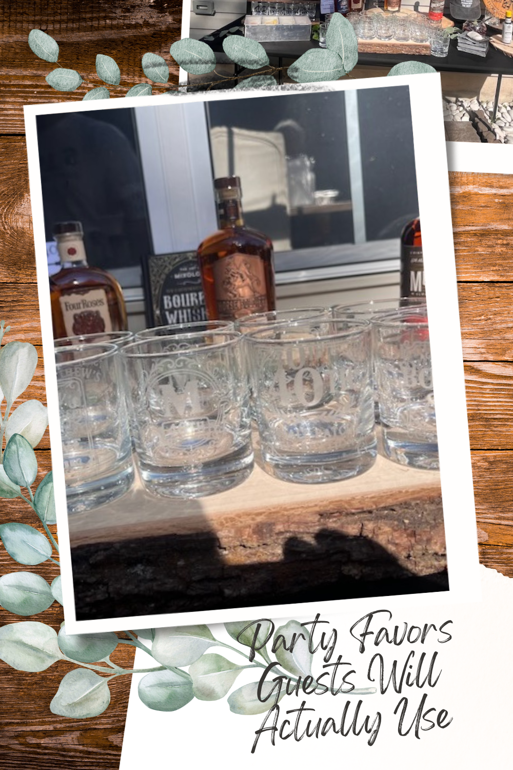 DIY Etched Bourbon Glasses | Budget-Friendly Party Favor - Enchanted ...
